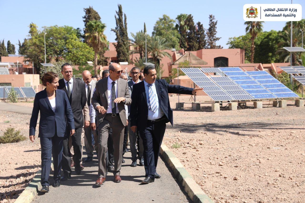 AMEE | Visite de Mme Leila Benali, Ministre de la Transition ...